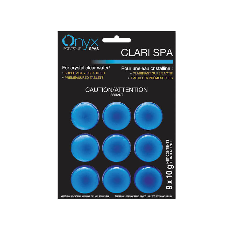 ONYX Clari Spa - Super Active Clarifier Tablets for Spa — Piscines et ...